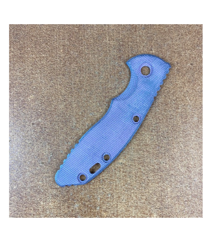 Smooth Burgundy Micarta Scale for XM-18 3.0