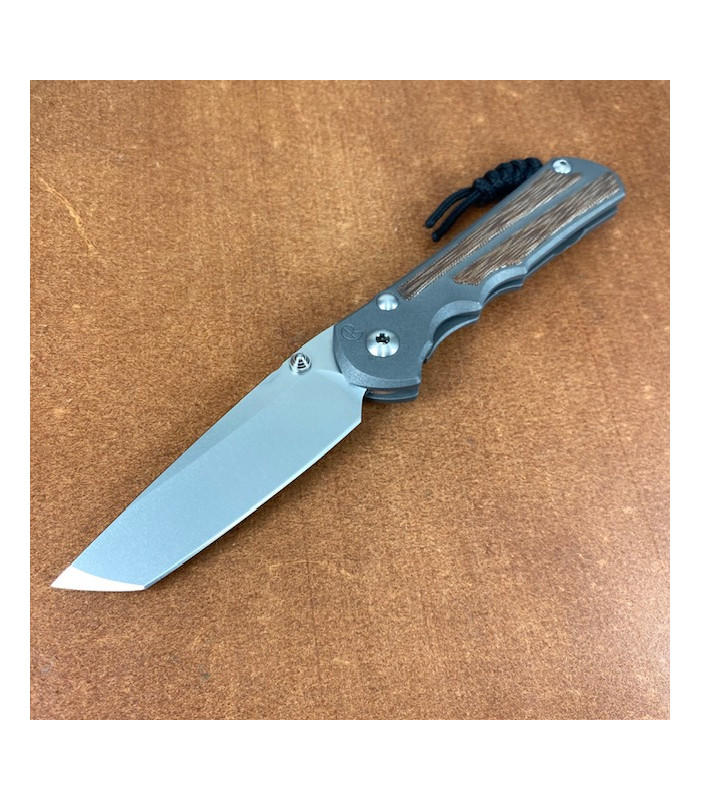 Inkosi Large Tanto Natural Canvas Micarta