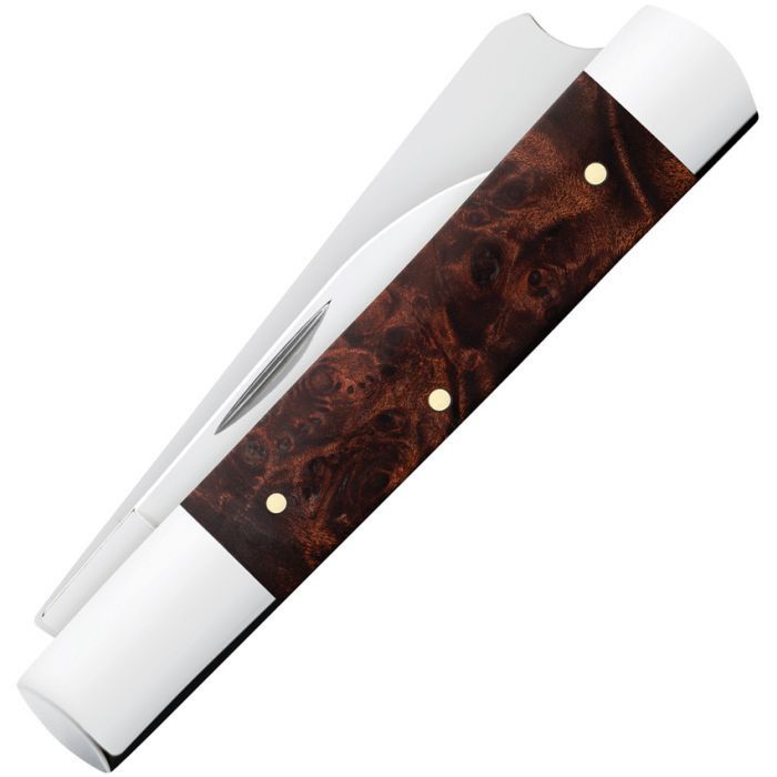 The Razor Smooth Brown Maple Burl Wood - VAULT